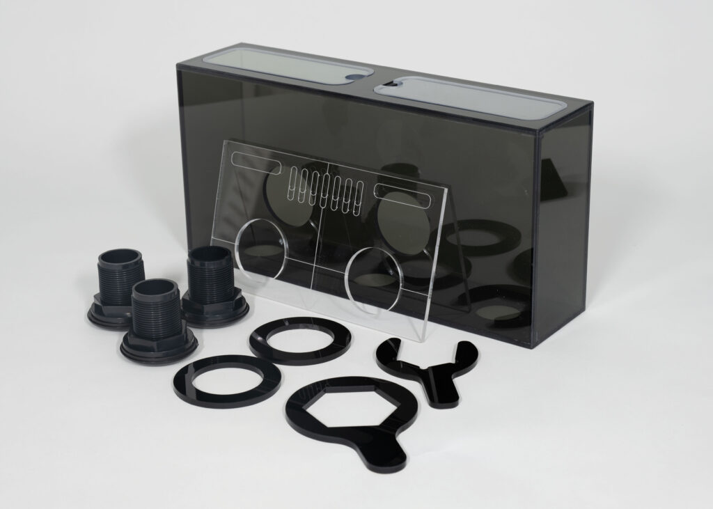 20″ Overflow w/ 1″ Drains – Exotic Marine Systems