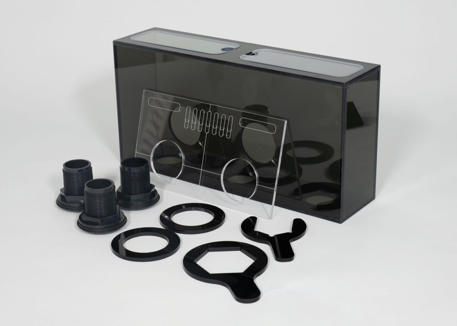 20″ Overflow w/ 1″ Drains – Exotic Marine Systems